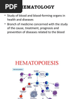 Introduction To Hematology | PDF