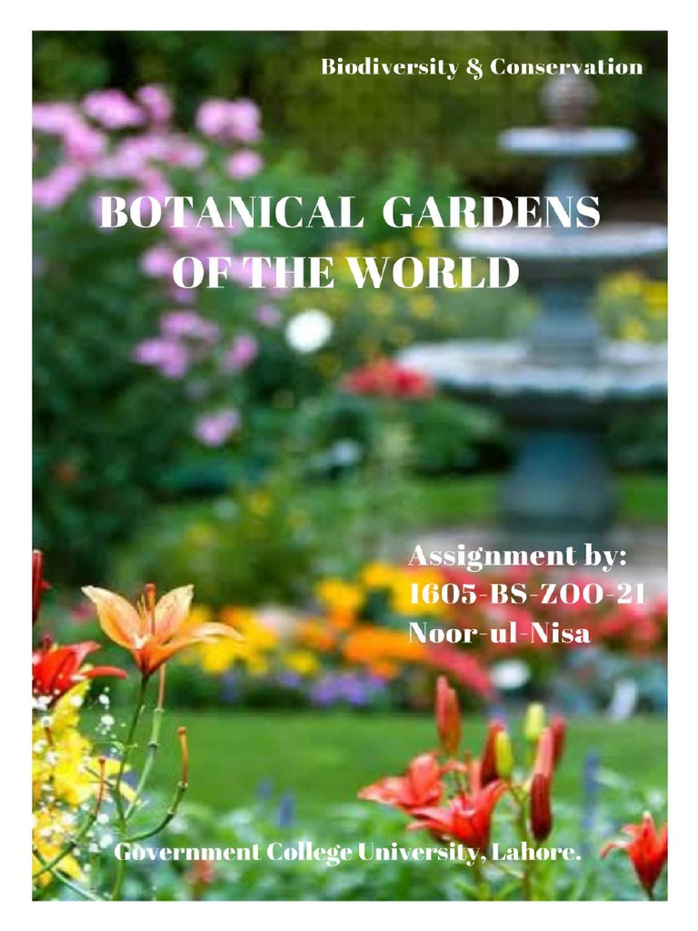 1605 - Botanical Gardens of The World | PDF | Botany