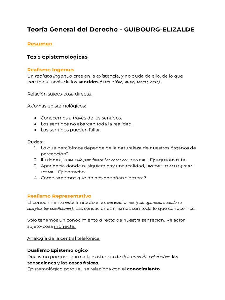 TGD Resumen PDF | PDF | Falacia | Verdad