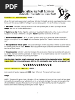Holes Writing Prompts With Chapters and Page Numbers | PDF | Home & Garden
