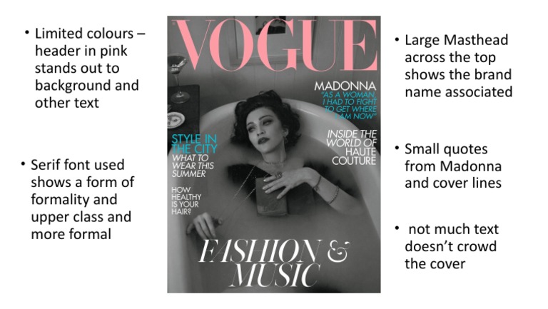 Vogue Annotation | PDF