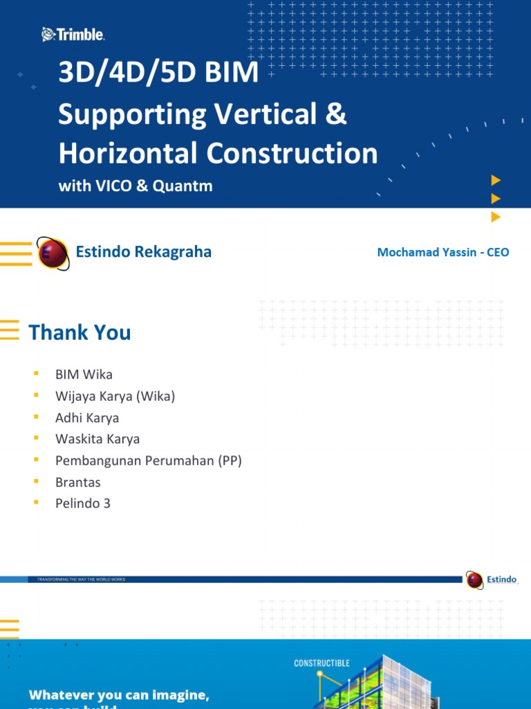 Day 1 - 3D 4D 5D BIM For Supporting Industry 4 - 0 BIM - Wika Rev1 | PDF | Building Information ...