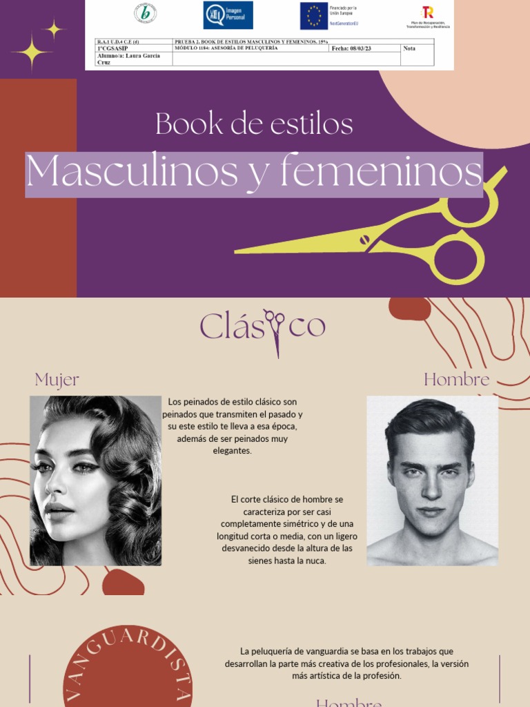 Book de Estilos PDF | PDF | Pelo | Estética