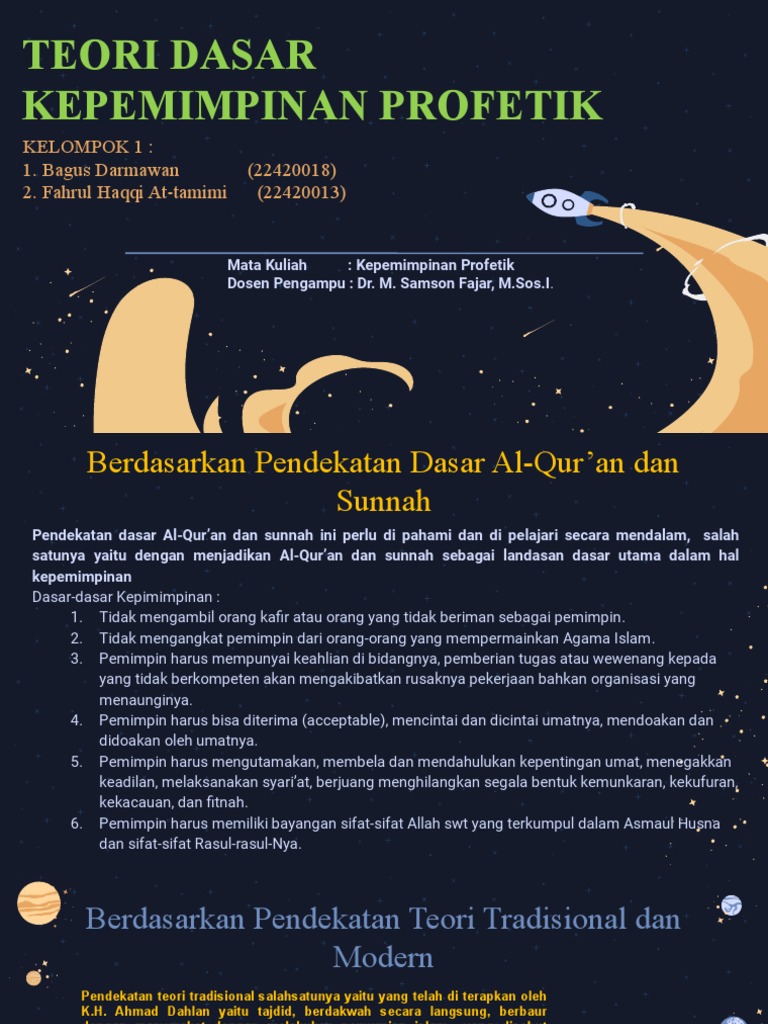 Profetik Leadership | PDF