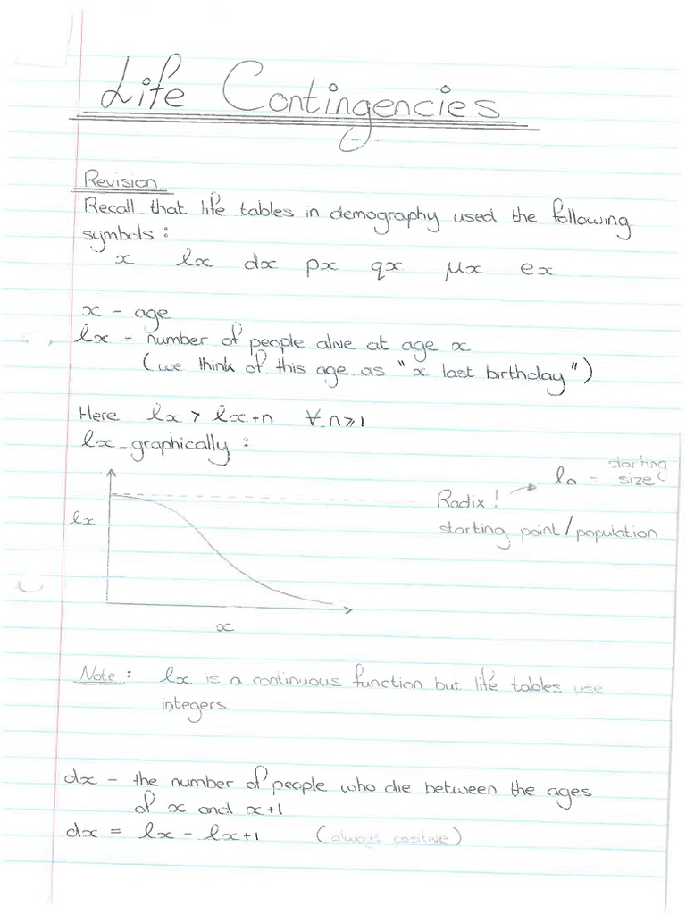 LIFE CON NOTES 1 | PDF