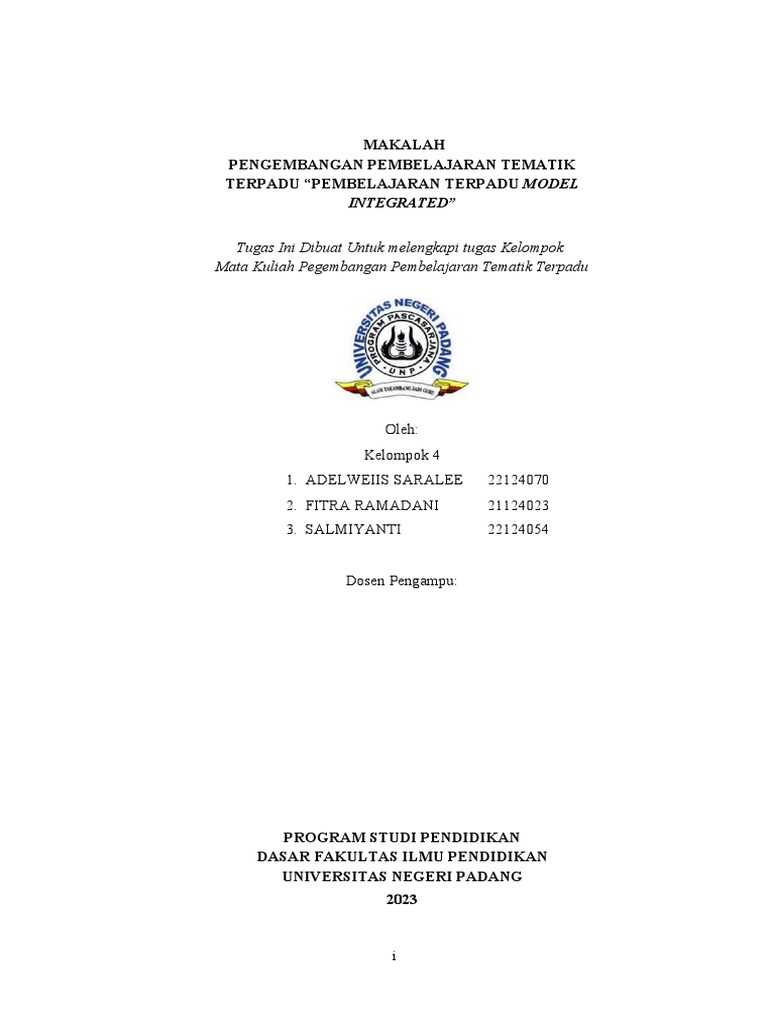 Makalah Kel 4 PPTT | PDF