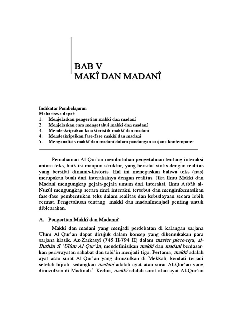 5-Makki Dan Madani PDF | PDF