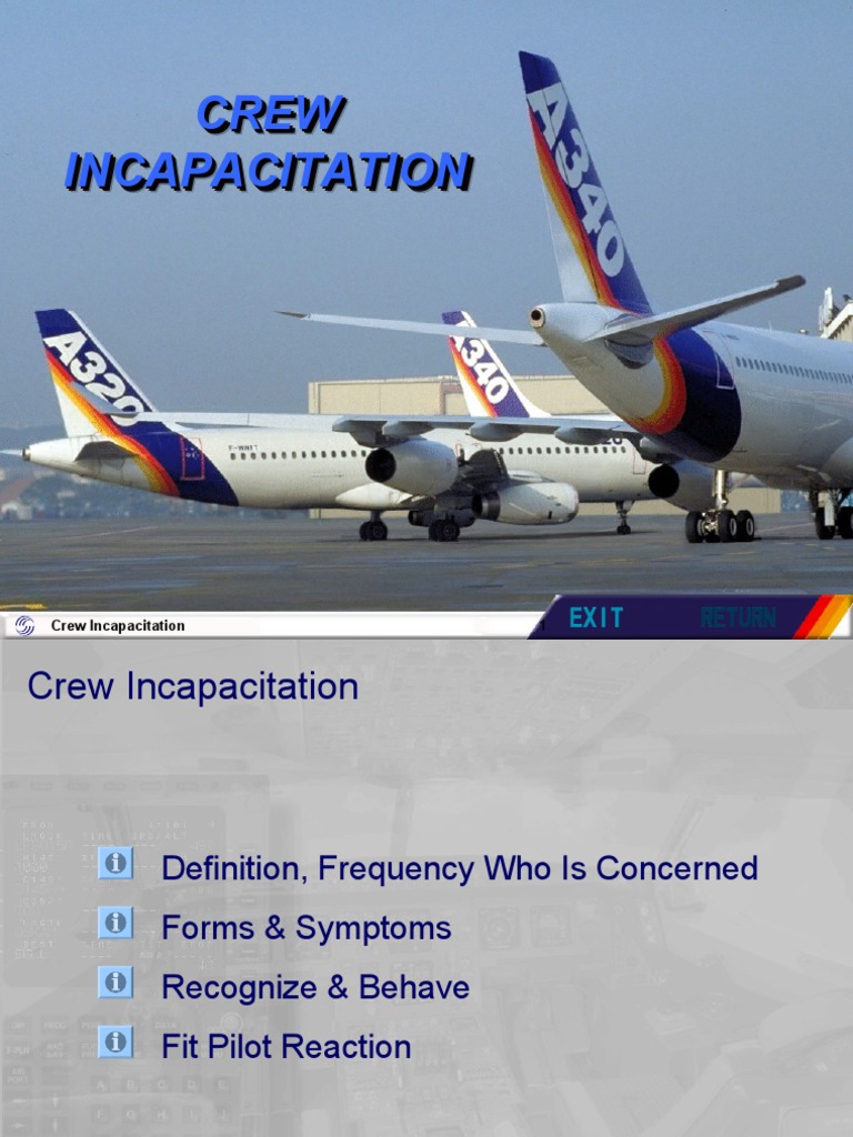 Crew Incapacitation | Download Free PDF | Aviation