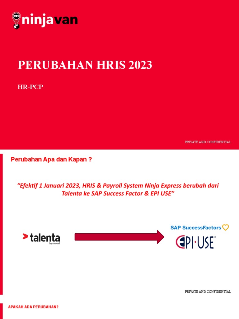Perubahan Hris 2023 | PDF