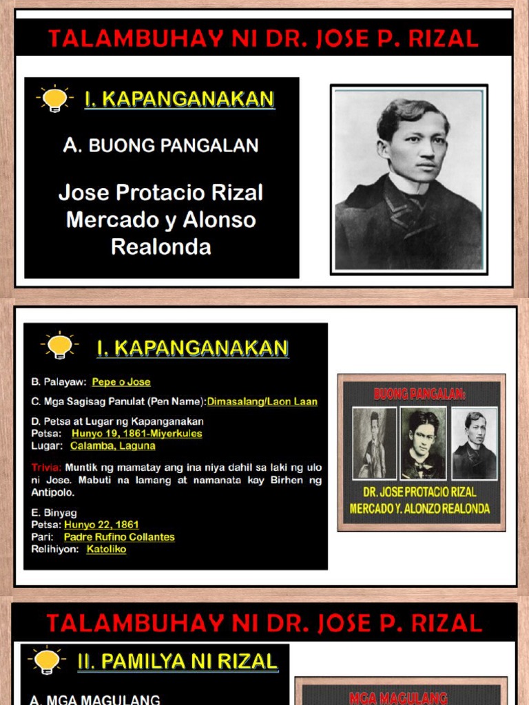 Dr. Jose P. Rizal | PDF