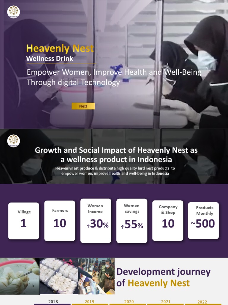 Heavenly Nest Presentation APEC 2022 for video.pptx | PDF | Marketing | Empowerment