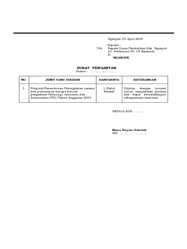 Form Proposal TIK 2024 | PDF | Komputer