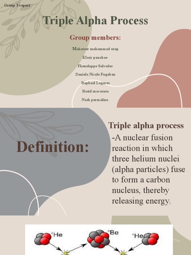Triple Alpha Process | PDF | Science & Mathematics