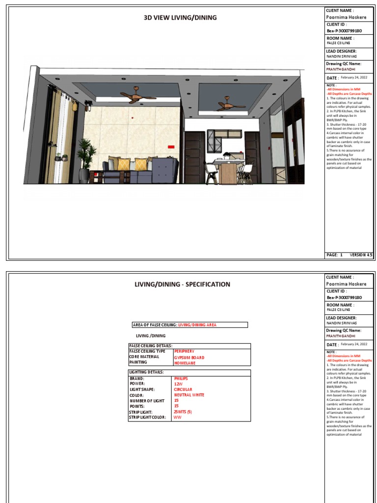 False Ceiling | PDF | Architectural Elements | Building Engineering