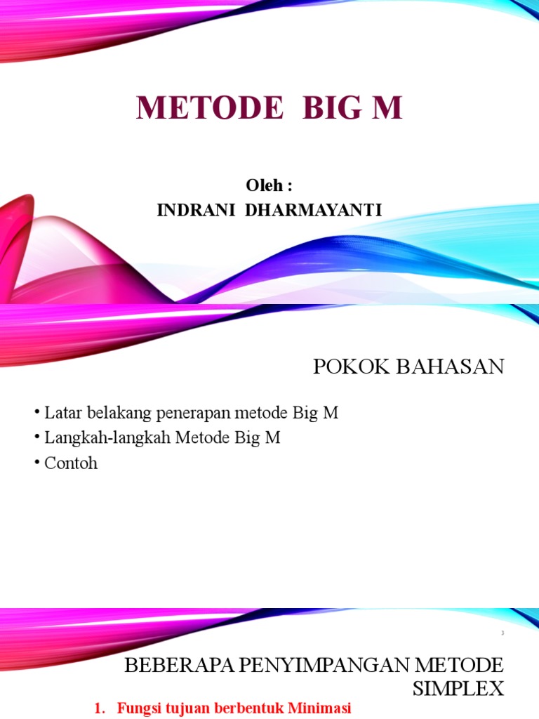 OR5-Metode Big M | PDF