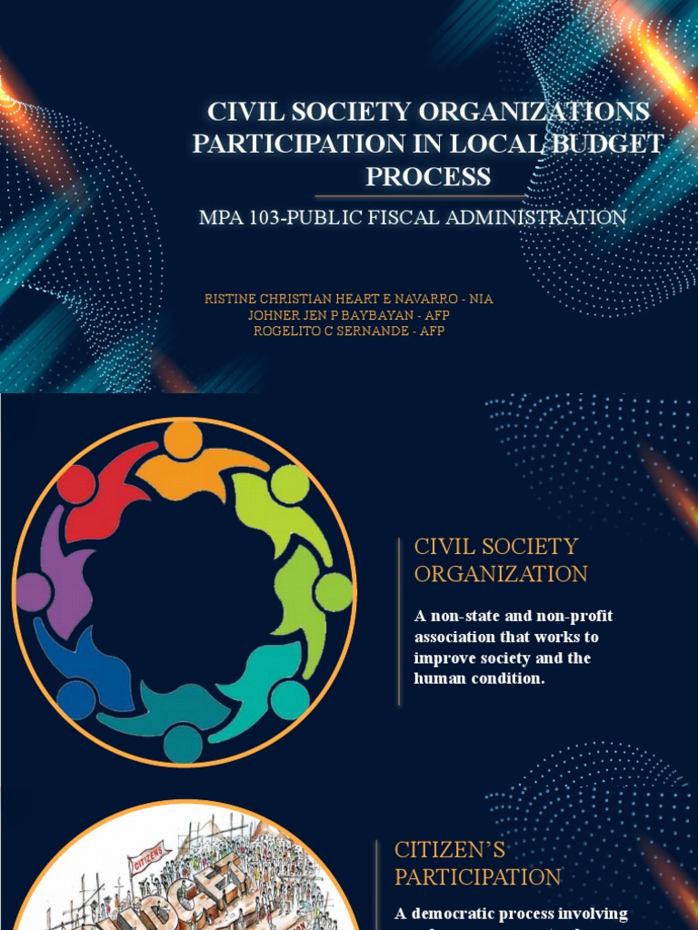 CSO Involvement in Local Budgeting | PDF | Non Governmental ...