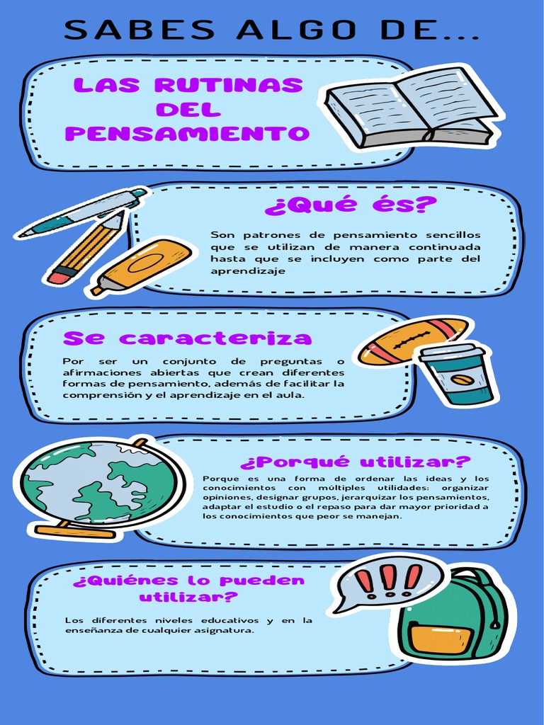 Rutinas Del Pensamiento 19 Abril | PDF