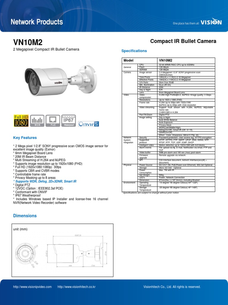 VN10M2 Datasheet | PDF | Pixel | Video