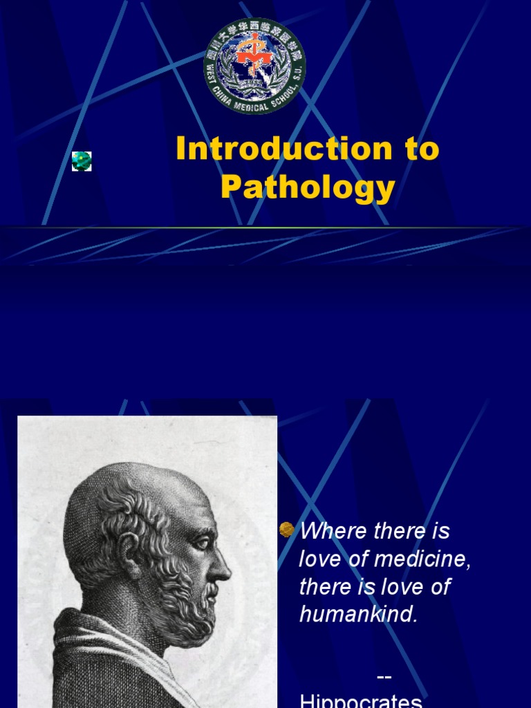 01Introduction to Pathology.ppt | PDF | Pathology | Neoplasms