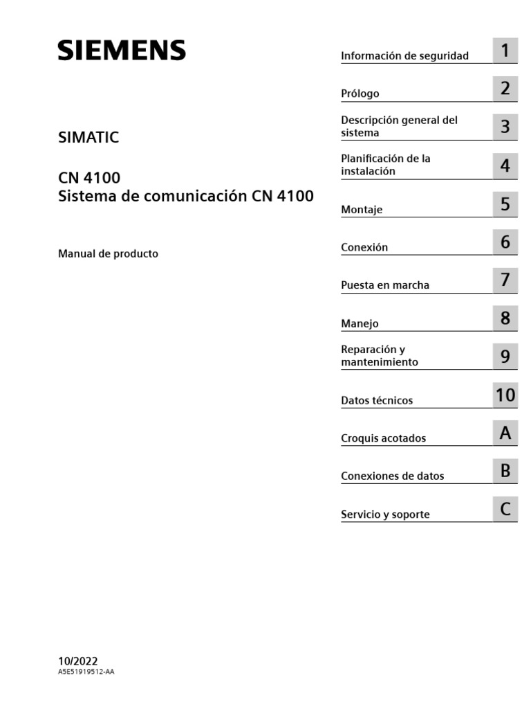 cn4100 System es-ES es-ES | PDF | Protocolo de Control de Transmisión ...