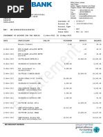 Bank Statement: Dutch - Bangla Bank Limited | PDF