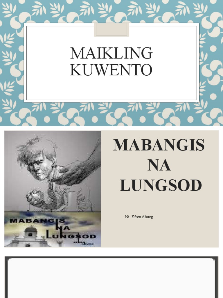 Maikling Kuwento | PDF