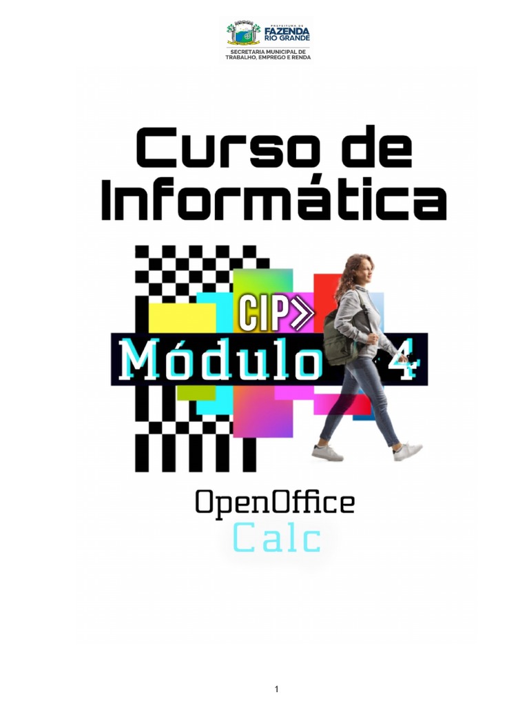 Apostila Mod. 4 - OpenOffice Calc PDF | PDF | Janela (informática ...