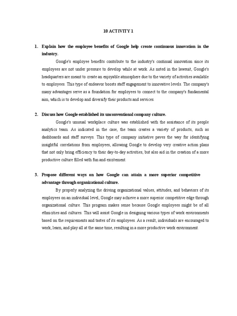 10 Activity 1 | PDF