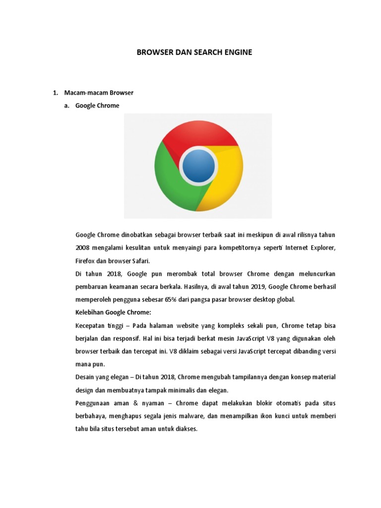 Browser Dan Search Engine | PDF