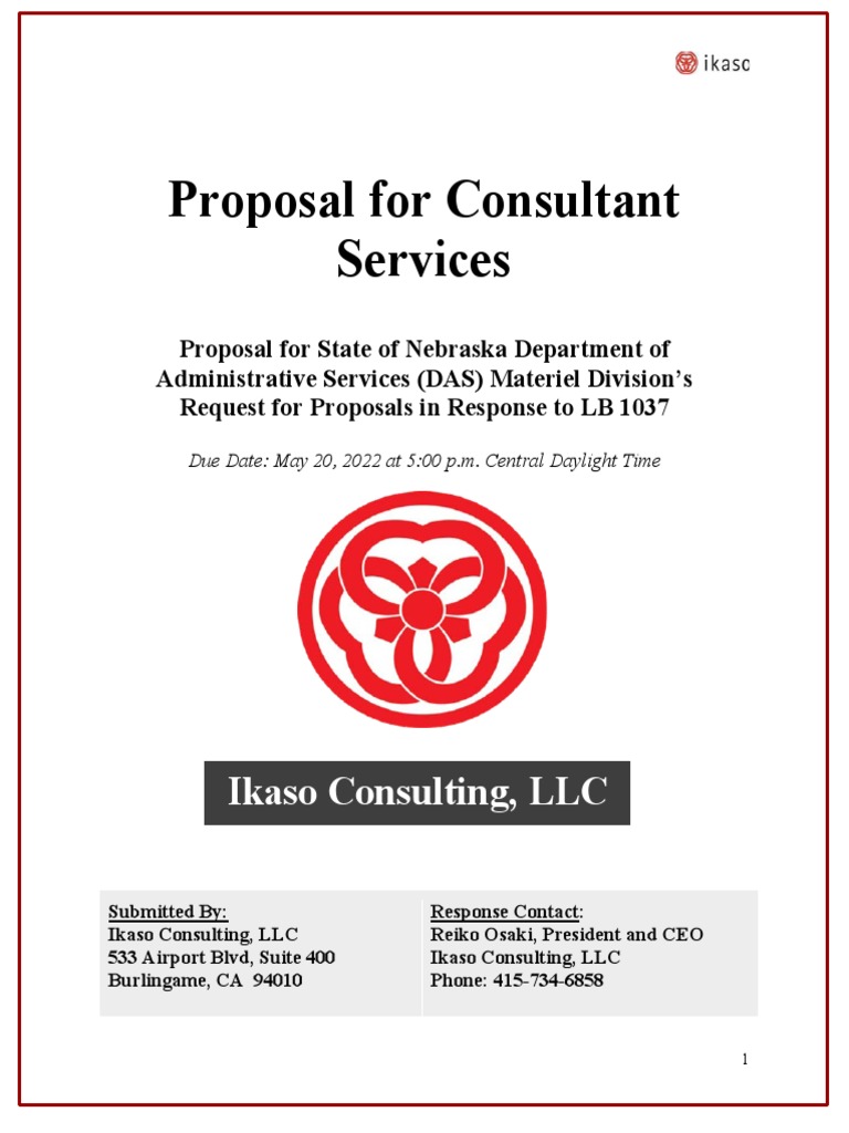 Ikaso Consulting Response PDF | PDF