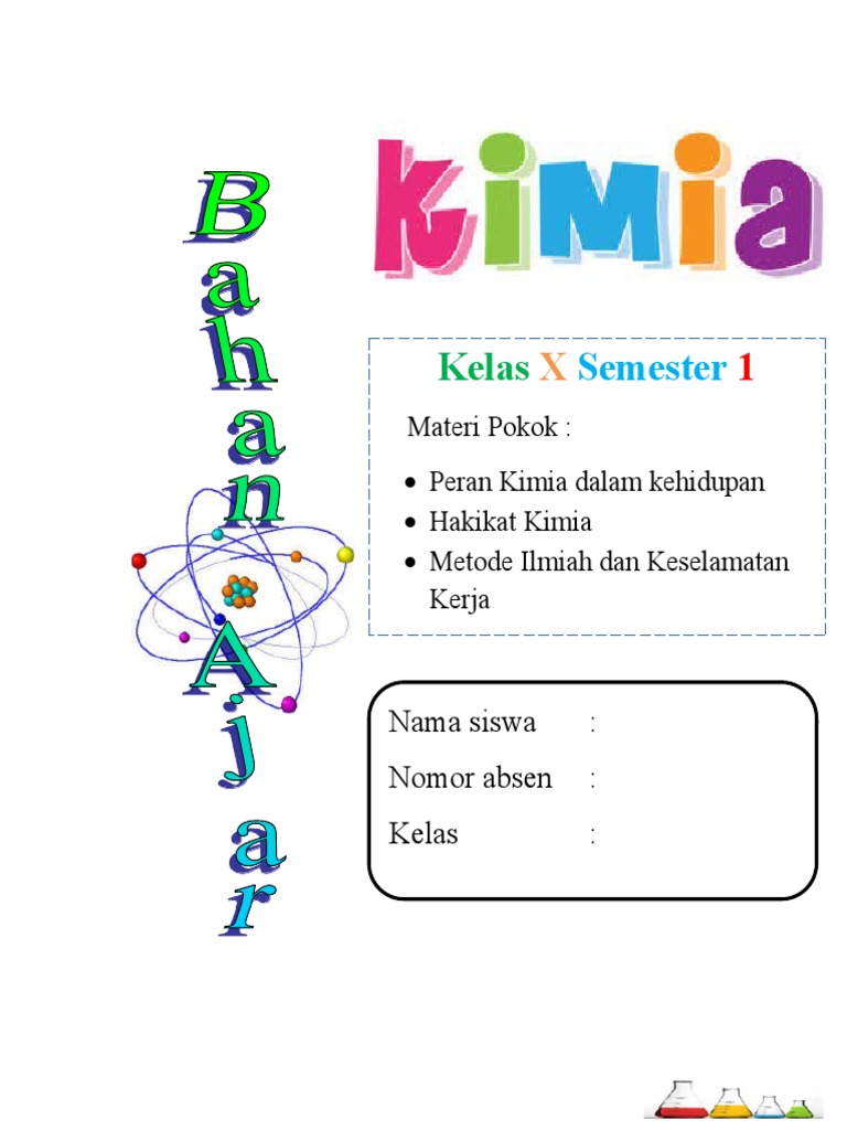Bahan Ajar Hakikat Ilmu Kimia | PDF