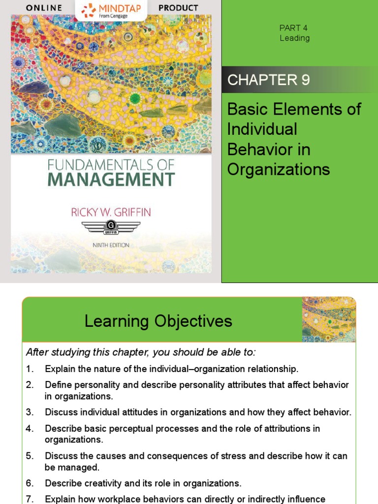 griffin_9e_ppt_ch09.pptx | PDF | Attitude (Psychology) | Creativity