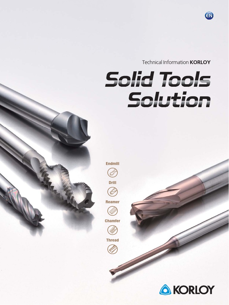 KORLOY Cutting Tools Overview | PDF | Machining | Steel