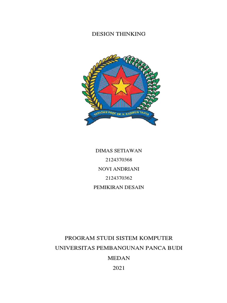 Makalah Pemikiran Design PDF | PDF | Karier & Perkembangan