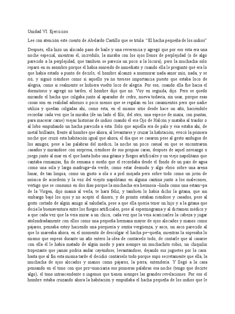 Let 012 Unidad VI Ejercicios | PDF