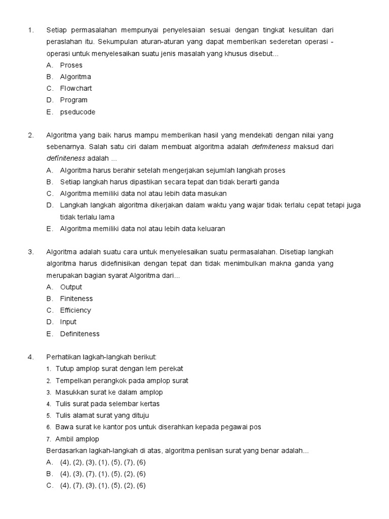 Soal USPBK Simdig | PDF