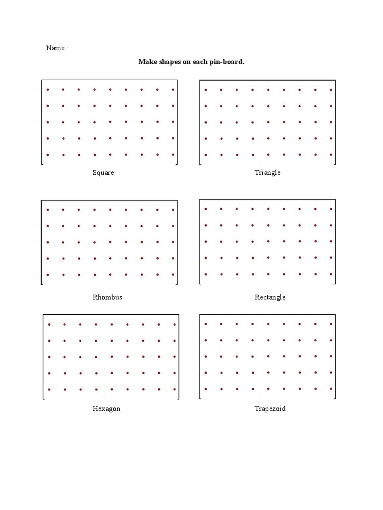 2D and 3D Shape Activities | PDF