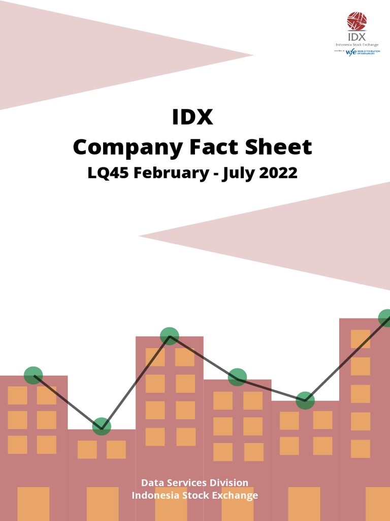 Idx Company Fact Sheet lq45 2022 01 PDF | PDF | Equity (Finance) | Stocks