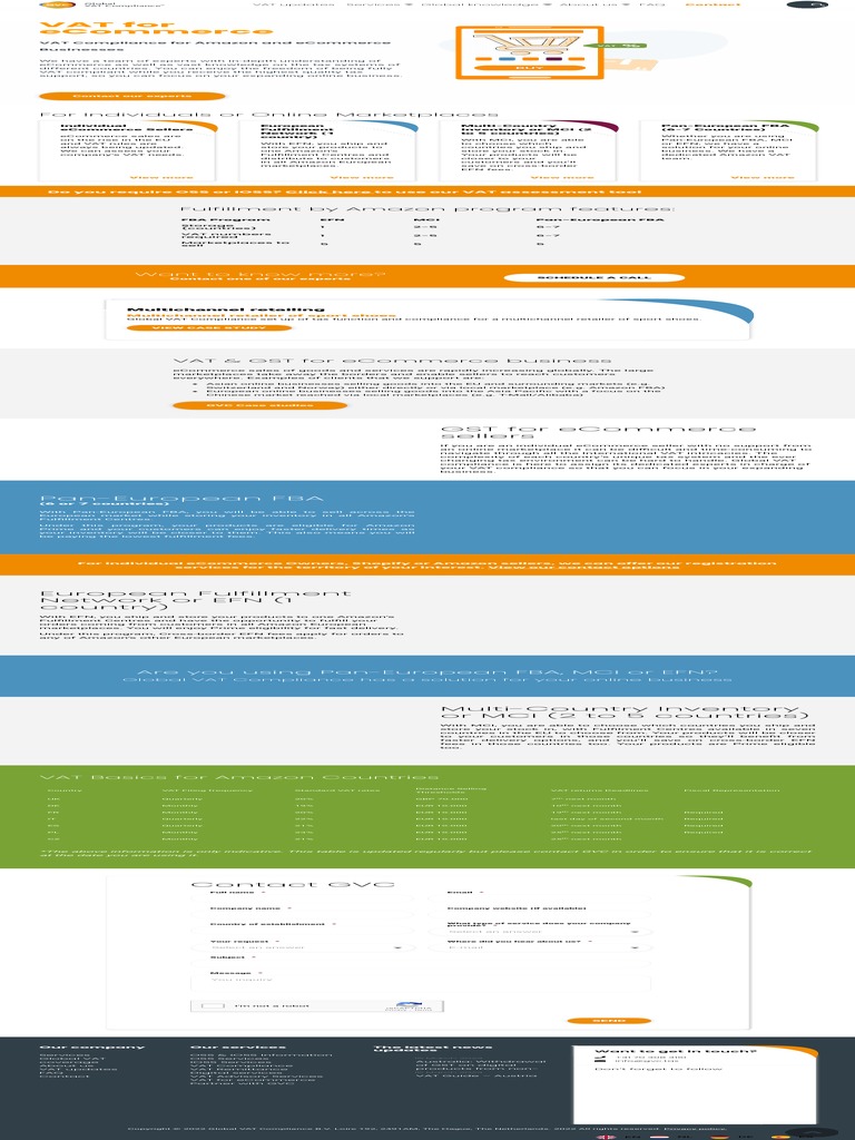 VAT For Ecommerce - Global VAT Compliance - Rooted Knowledge | PDF | Value Added Tax | E Commerce