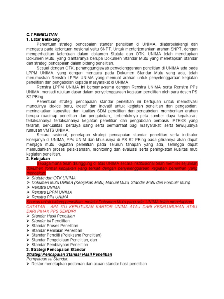 Catatan Led C.7 Penelitian | PDF | Seni