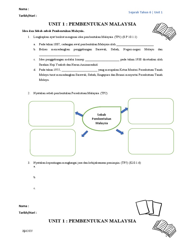 UNIT 1 Pembentukan Malaysia 2023 | PDF