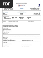 Fake Train Ticket Document | PDF | Identity Document | Ticket (Admission)