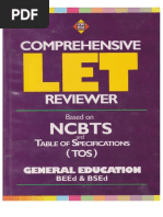 LET Answer Sheet V1.0 | PDF | Test (Assessment) | Computing