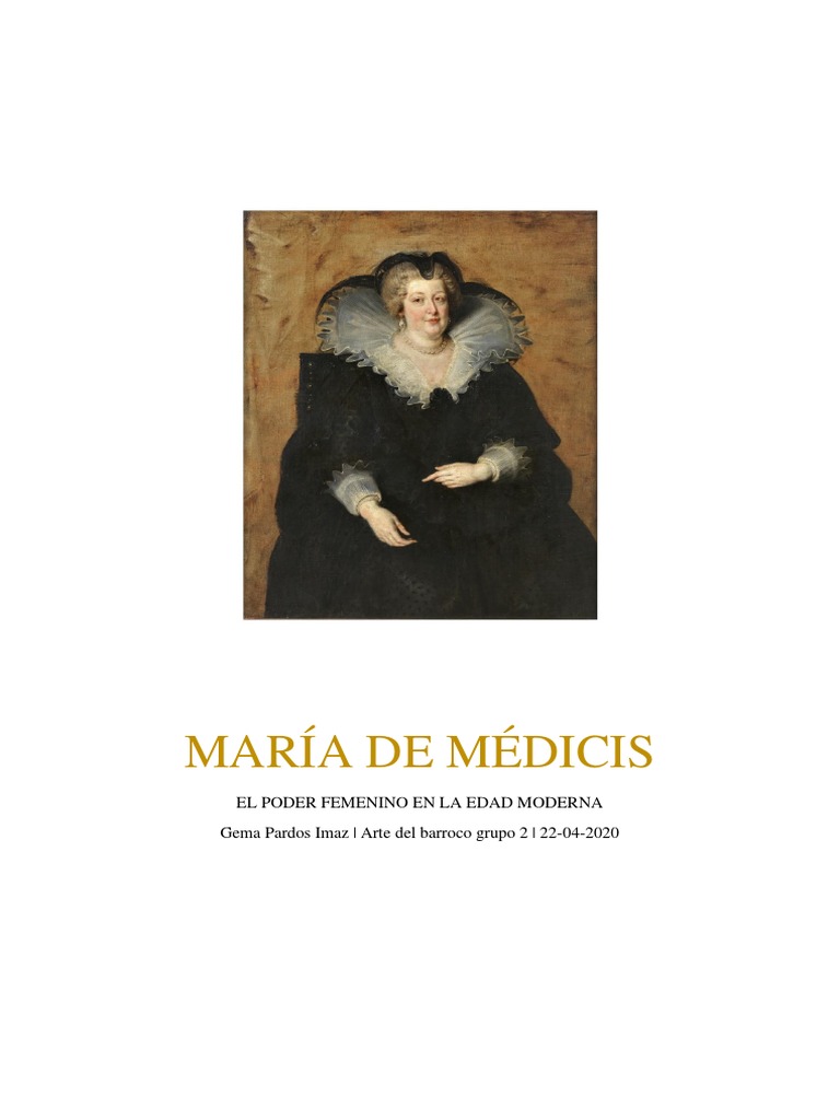 María de Médicis Definitivo | PDF | Viajes y turismo | Historia