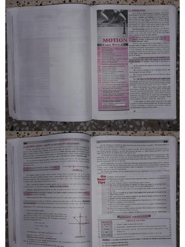 Pradeep Physics Class 9 PDF | PDF
