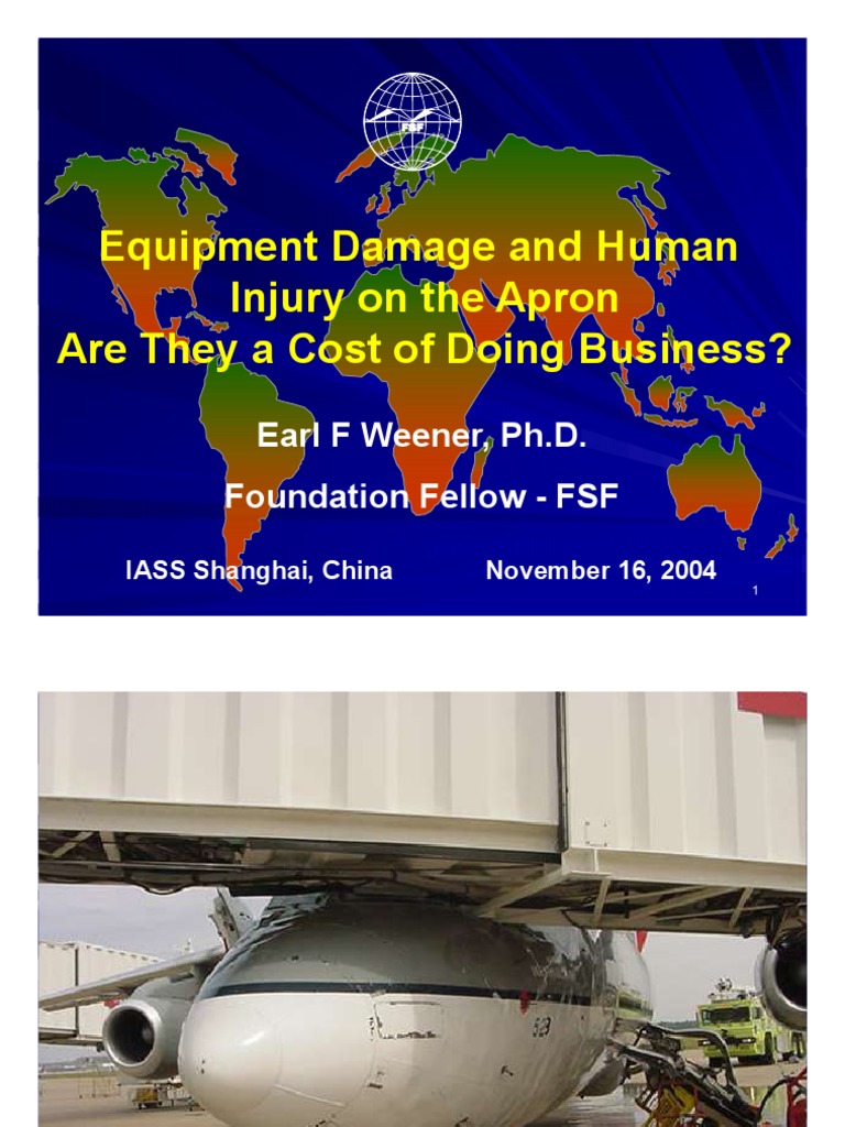 Ramp Safety and Apron Damage Costs | PDF | Airport | Airlines