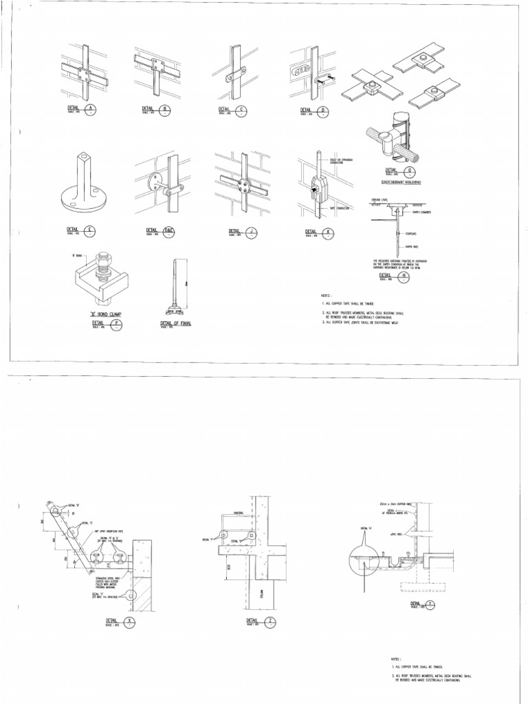 Electrical Standard Detail Drawings | PDF