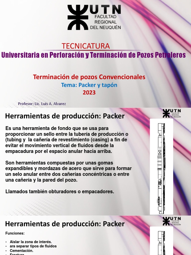CLASE 02 Packer y Tapon | PDF
