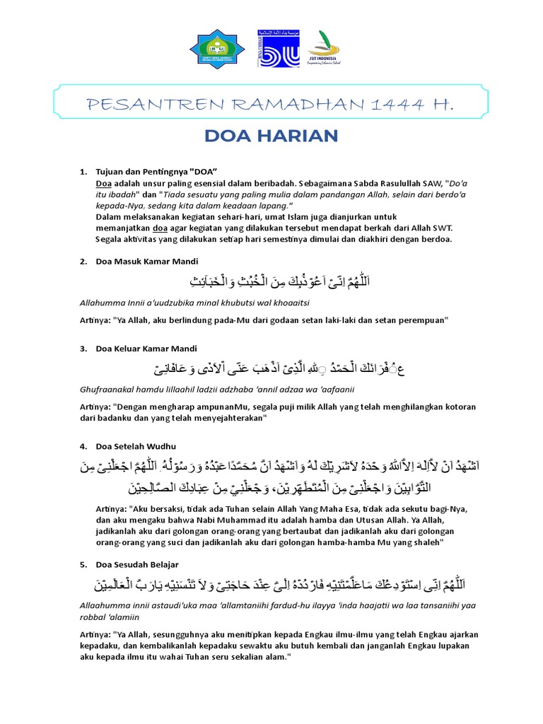 Doa Harian | PDF