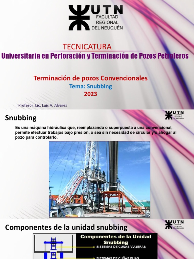 CLASE 05 Snubbing | PDF